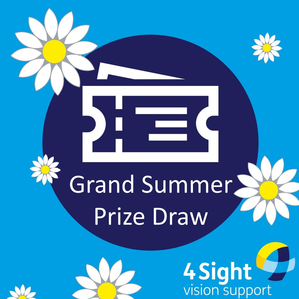 Summer Prize Draw 2025 - 4Sight Vision Support