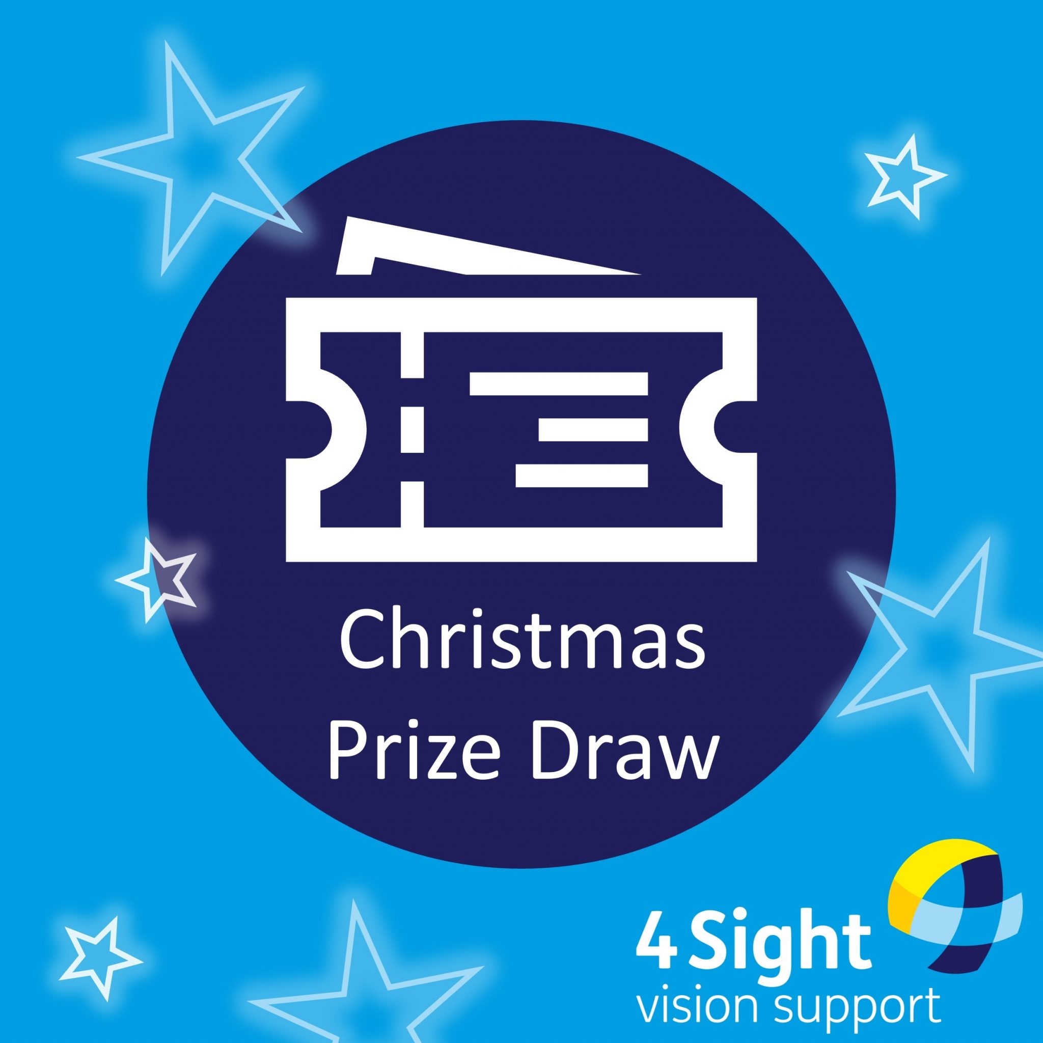 Christmas Prize Draw Winners 2024 - 4Sight Vision Support